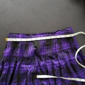 Sarah Elizabeth | Skirts | Vintage Sarah Elizabeth Plaid Button Front ...